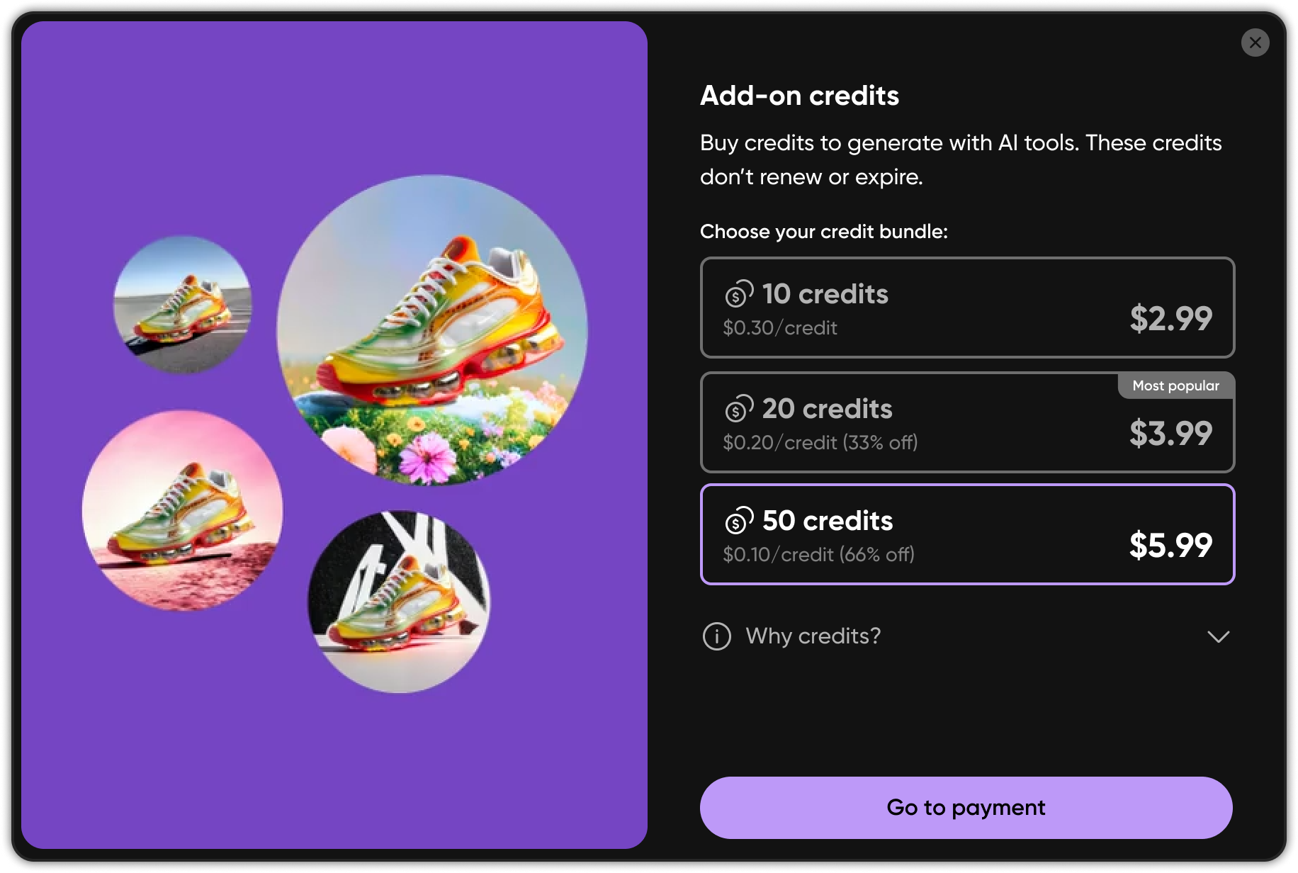 How do I purchase more credits? – Picsart Help Center